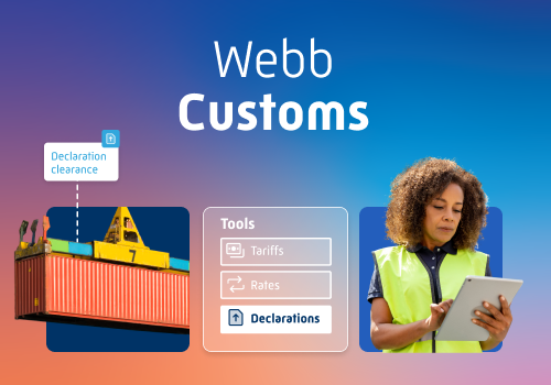 Webb Customs high-level overview